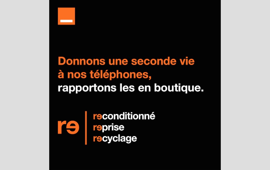 Orange lance « re », son programme pour accélérer le recyclage, la ...