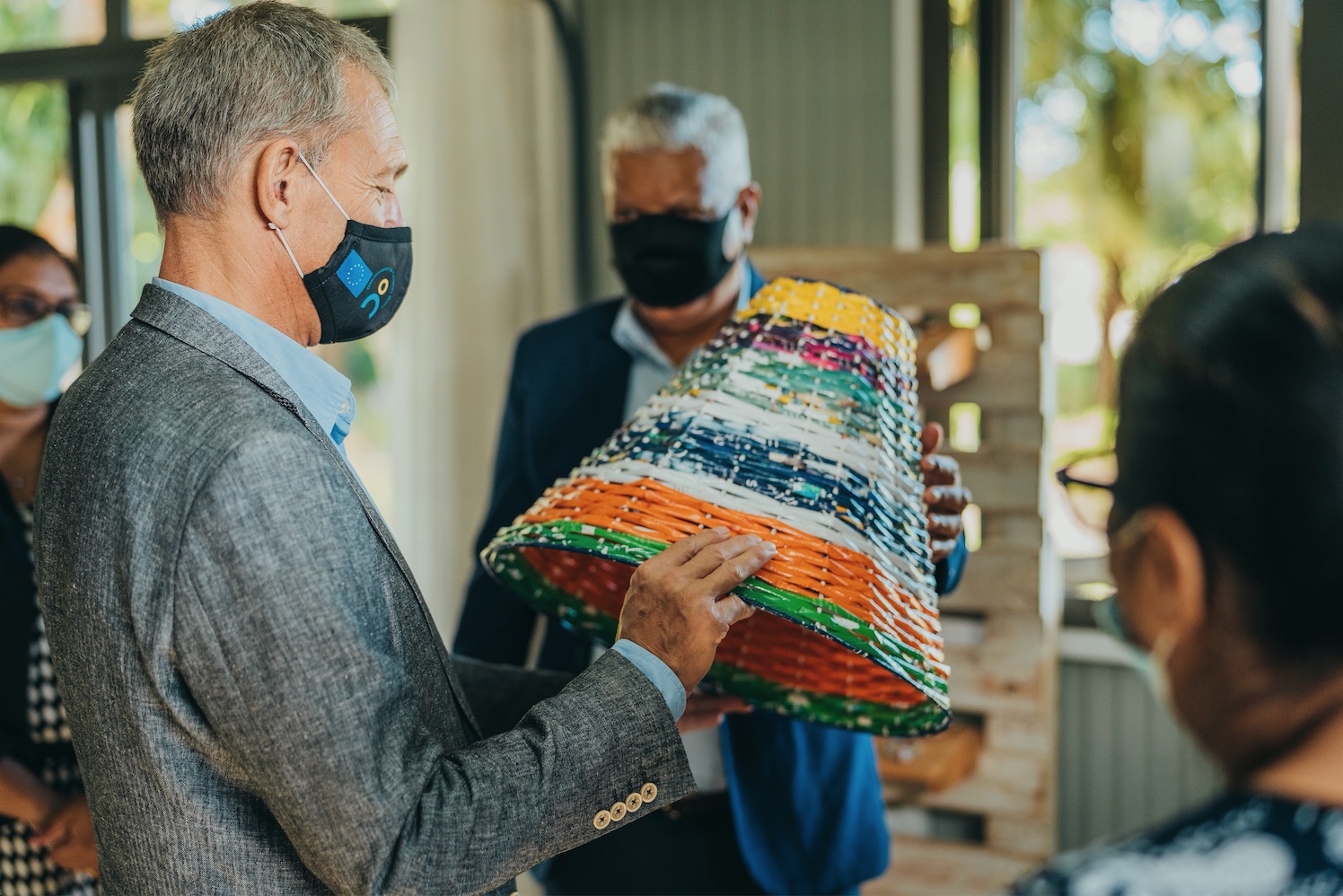 ENL Foundation reçoit la visite de l'ambassadeur de l'Union européenne ...