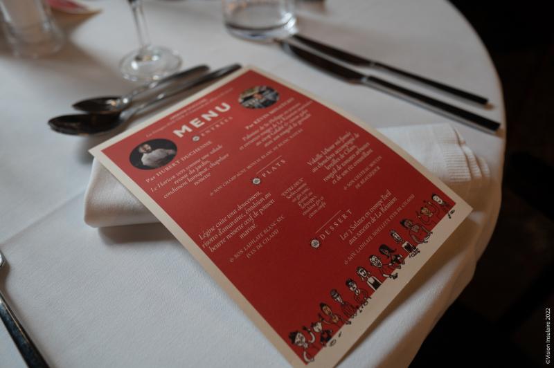 Le menu à La Réunion du Grand Repas, édition 2022 signé par le Chef ...