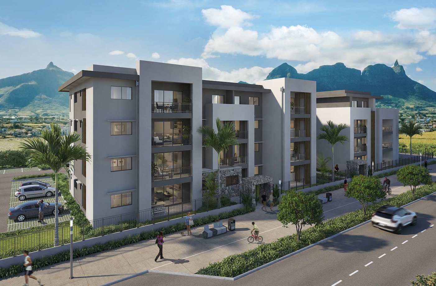 Smart City de Moka : Les Promenades de L'Avenir se matérialisent ...