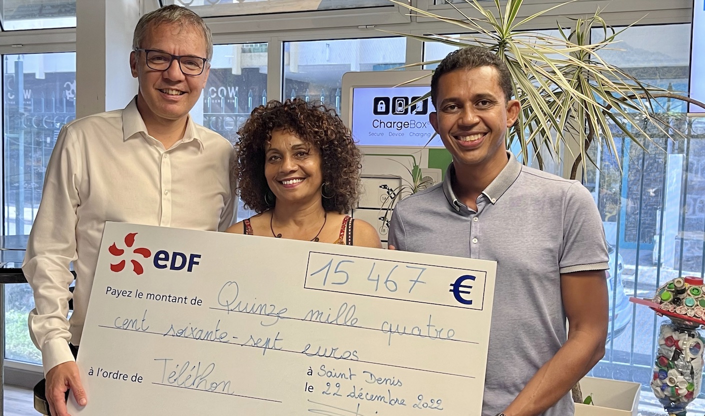 Téléthon 2022 : Les salariés d'EDF Réunion toujours mobilisés ...
