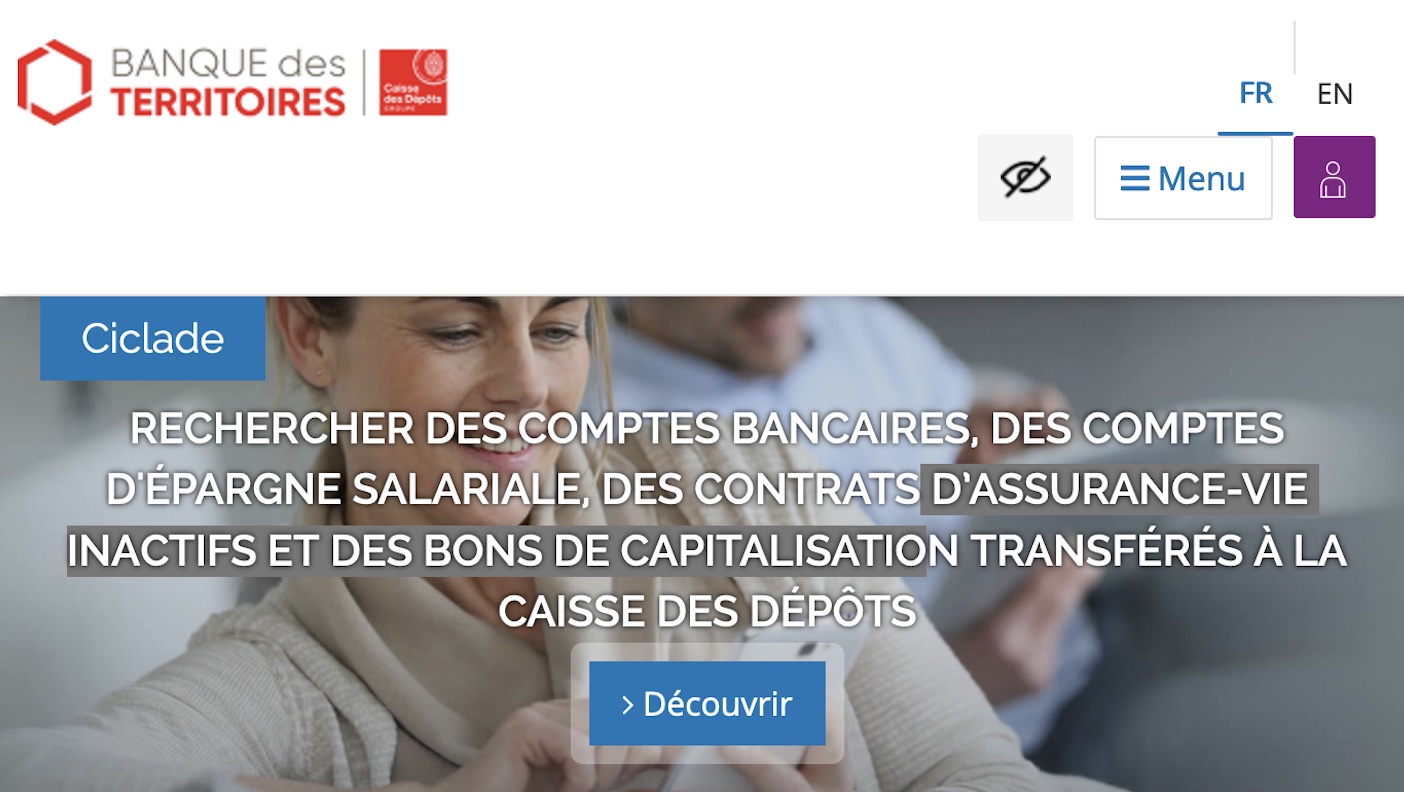 Avec Ciclade, comment se faire restituer les fonds d'un compte inactif ...