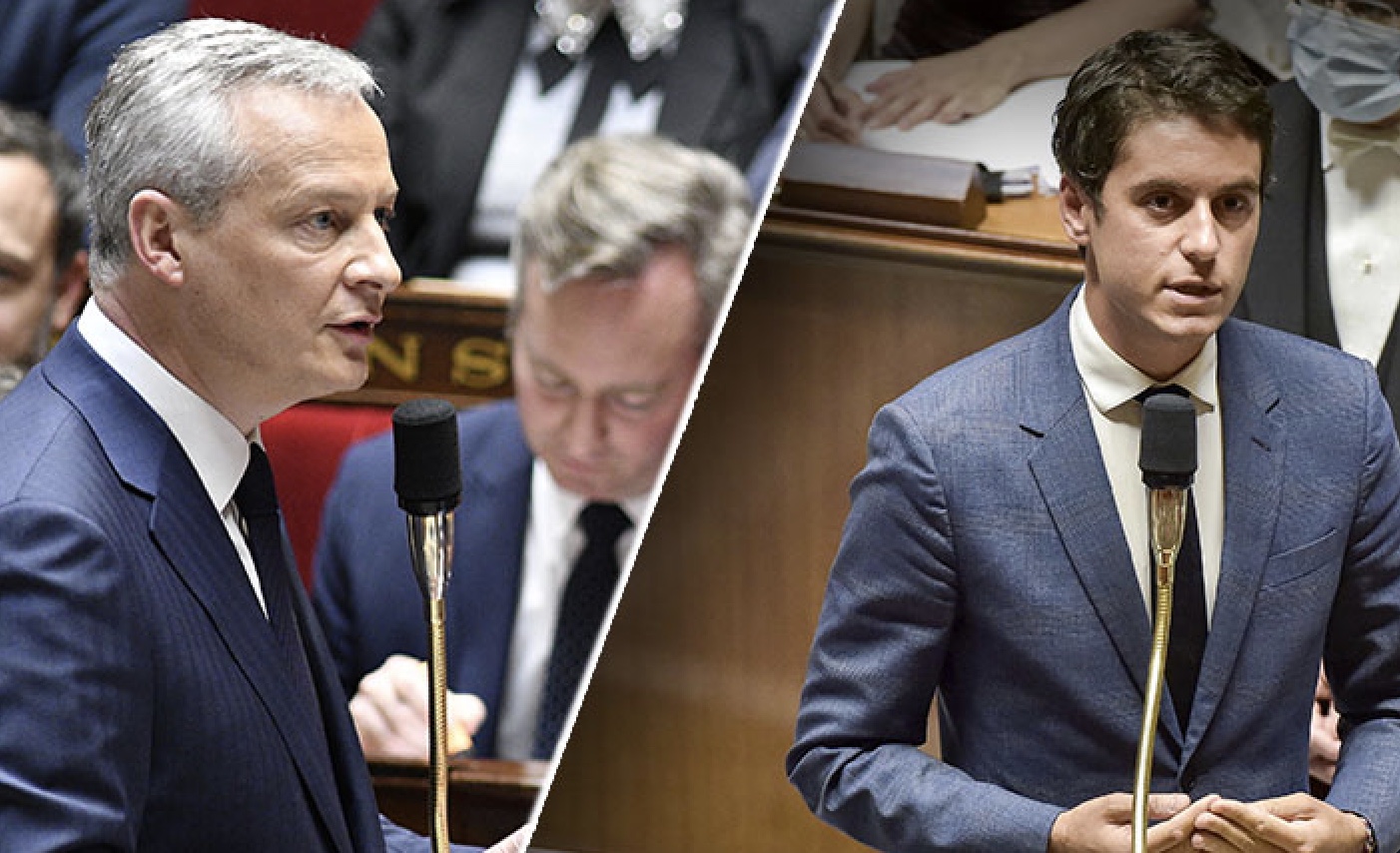 Bruno Le Maire et Gabriel Attal saluent la publication au Journal Officiel de la loi visant à ...