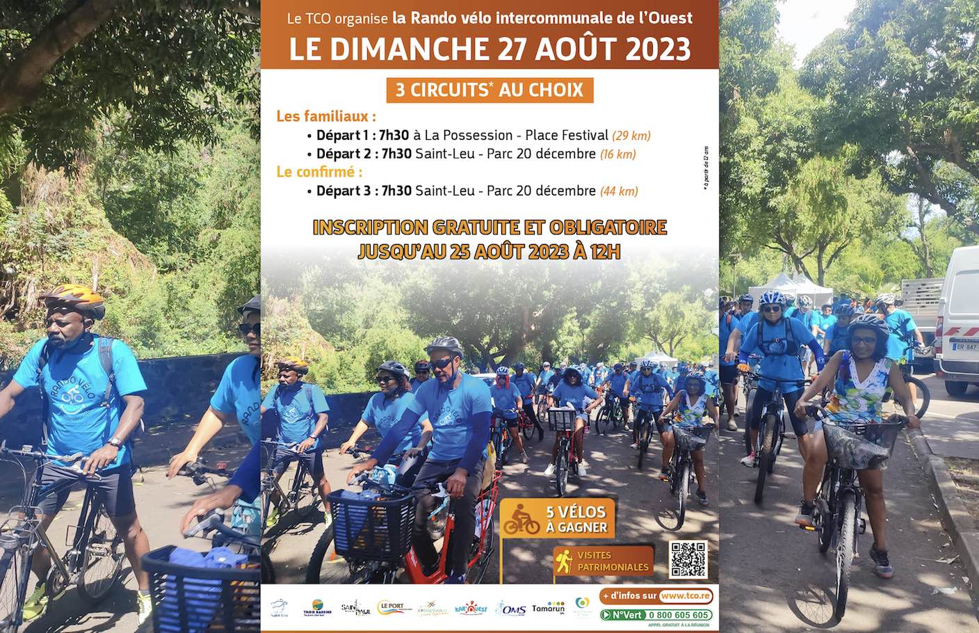 Le TCO réorganise la rando vélo intercommunale de l'ouest le 27 août ...