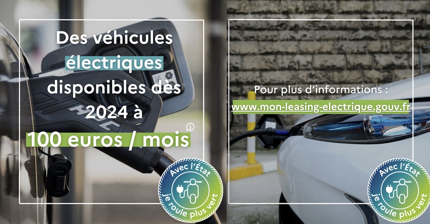 Lancement du leasing de voitures électriques a 100 euros par mois ...