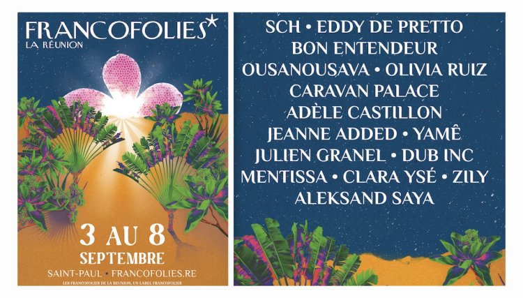Les Francofolies de La Réunion célébreront leur 7ème édition du 3 au 8 septembre 2024 | Mémento ...
