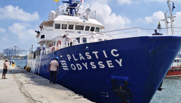 Pollution plastique : Plastic Odyssey débute sa mission dans l'océan ...