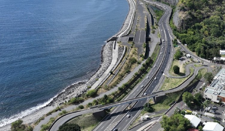 Nouvelle étape pour la NRL : l'échangeur de La Possession en chantier ...